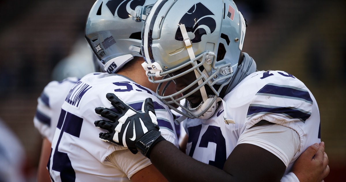 Status of Kansas State OL Christian Duffie, WR Keagan Johnson