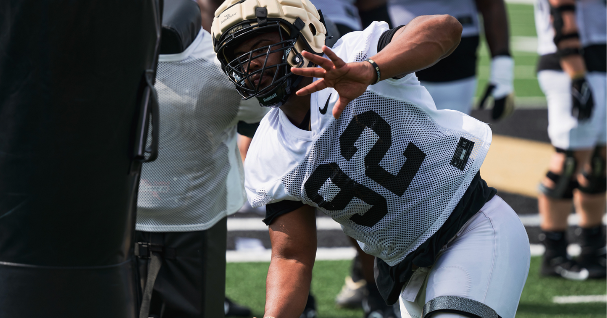 Photo gallery: Purdue training camp practice No. 1 - On3