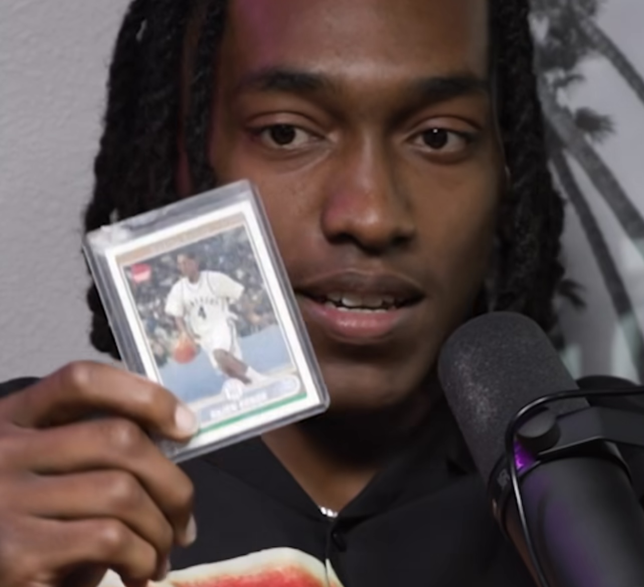 Terance Mann keeps a Rajon Rondo Kentucky basketball card in his wallet ...