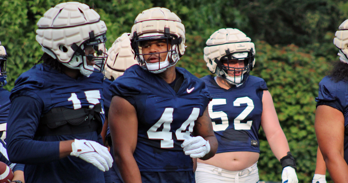 Penn State end Chop Robinson looks 'good'; Lions still hopeful he can play