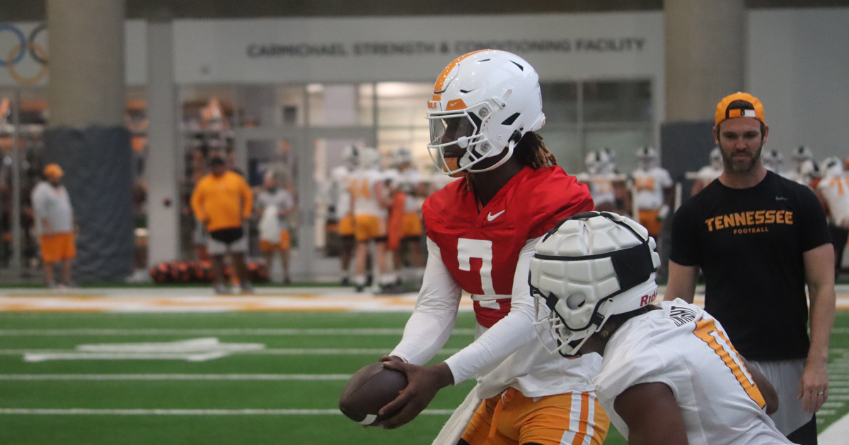 Video: Tennessee football's Thursday practice highlights