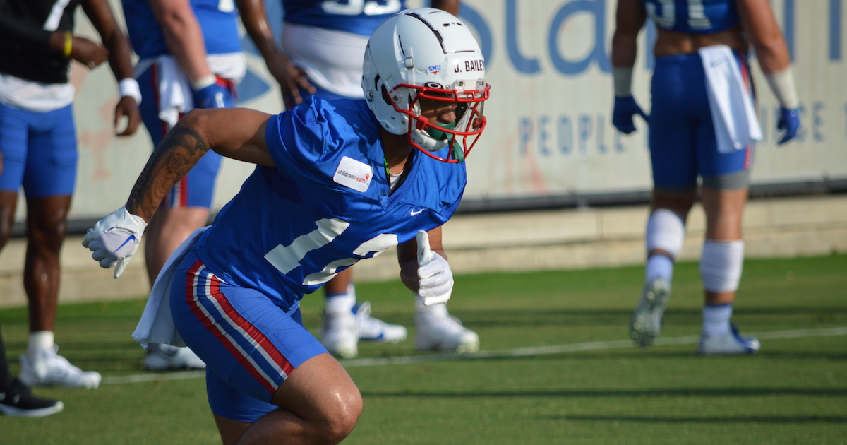 Day 2 SMU Football practice notebook - On3