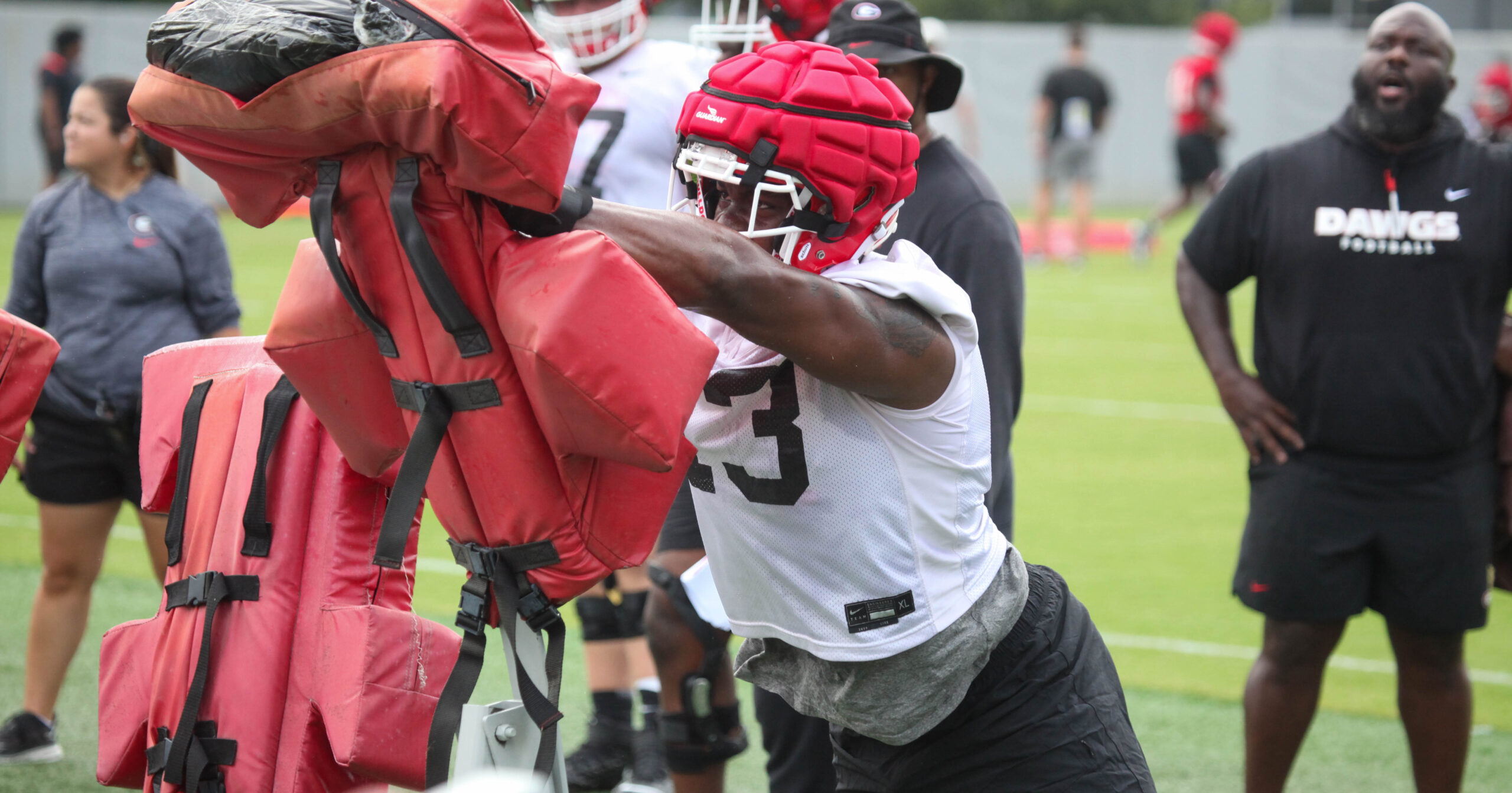 Mykel Williams moving on from spring setback with improved mental side