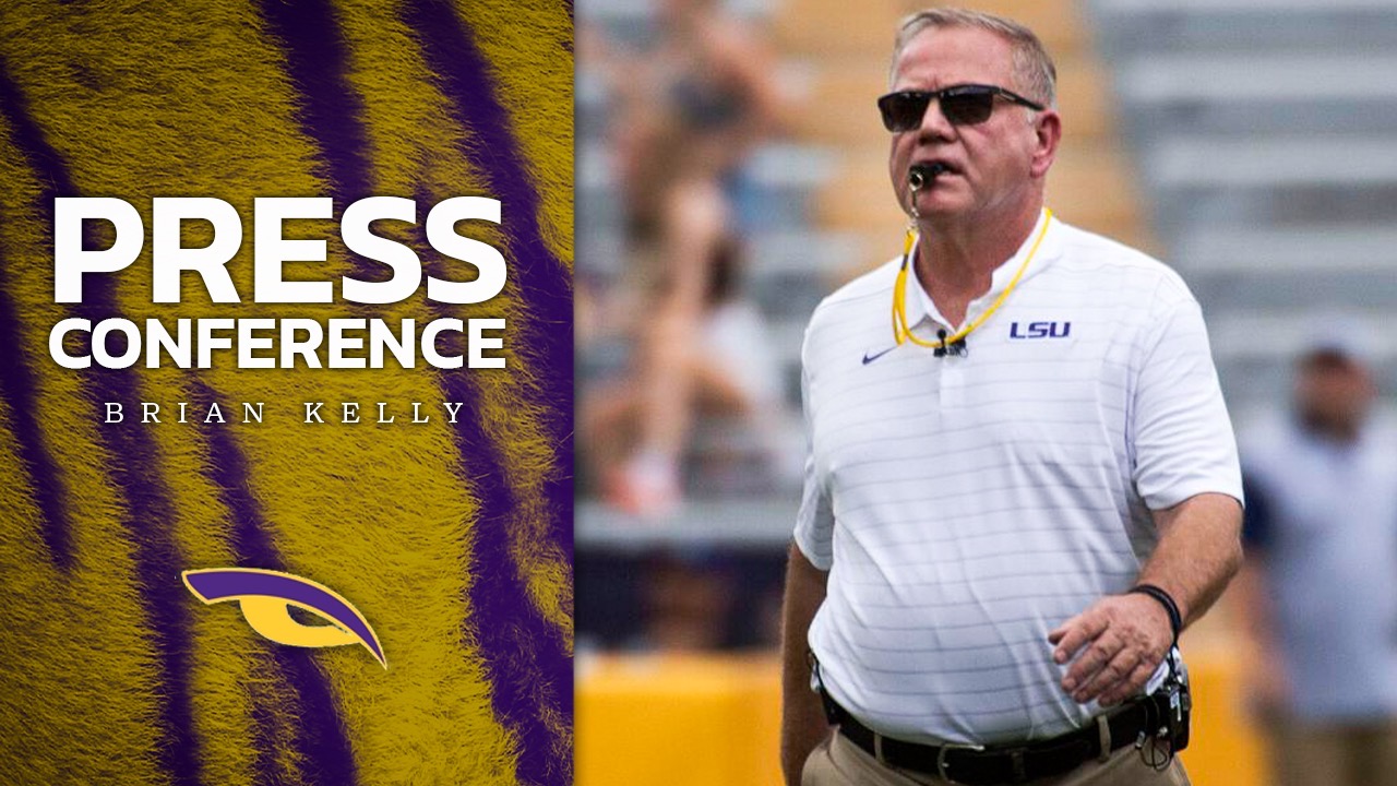 WATCH: Brian Kelly's first LSU Fall Camp presser - On3