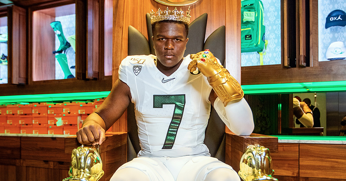 Elite 2026 DL Jahkeem Stewart has a 'great' first visit to Oregon - On3