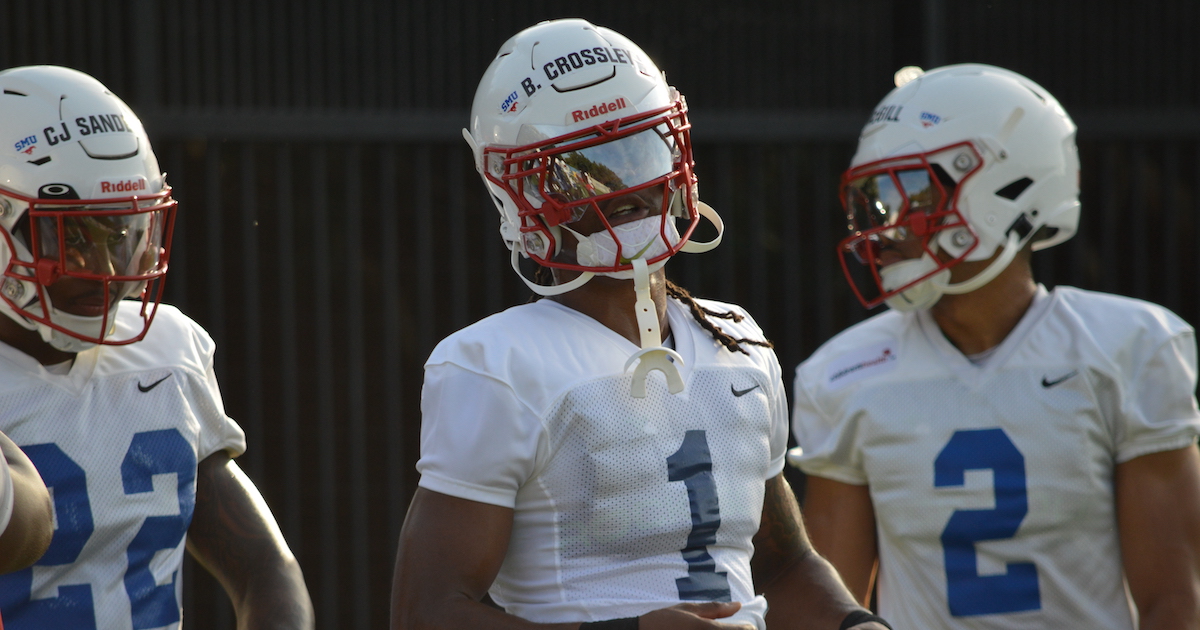 WATCH: SMU DB Brandon Crossley talks improved secondary