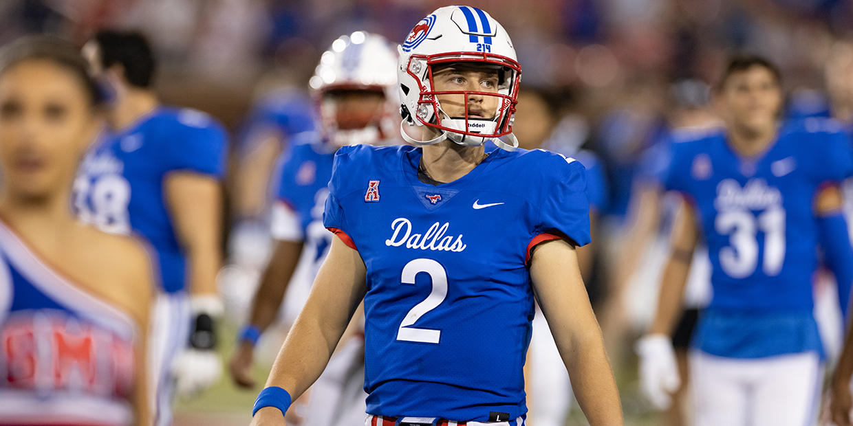 SMU QB Preston Stone named to Wuerffel Trophy watch list - On3