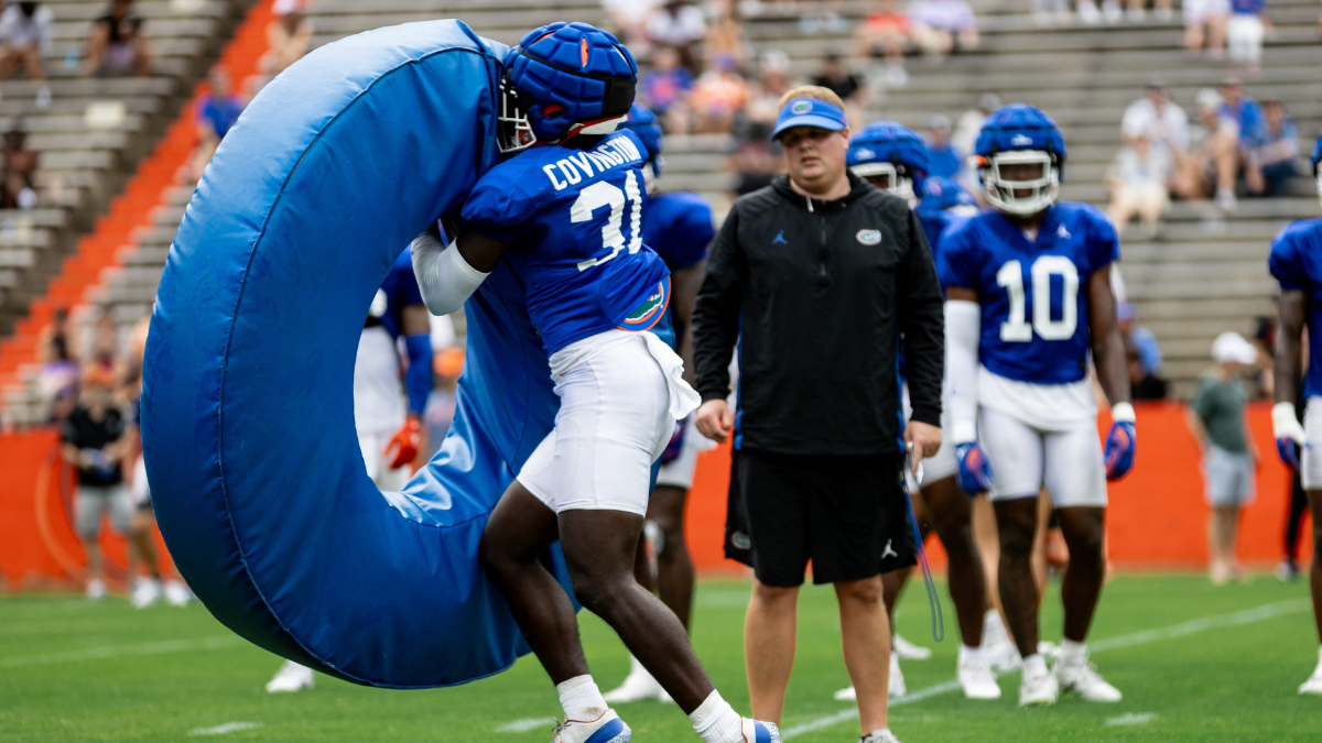 Austin Armstrong takes Florida Gators tackling issues head on