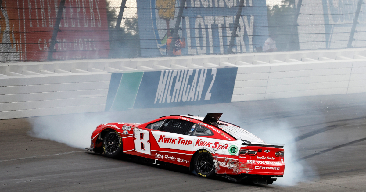 Kyle Busch says racing is 'completely different' after DNF at Michigan