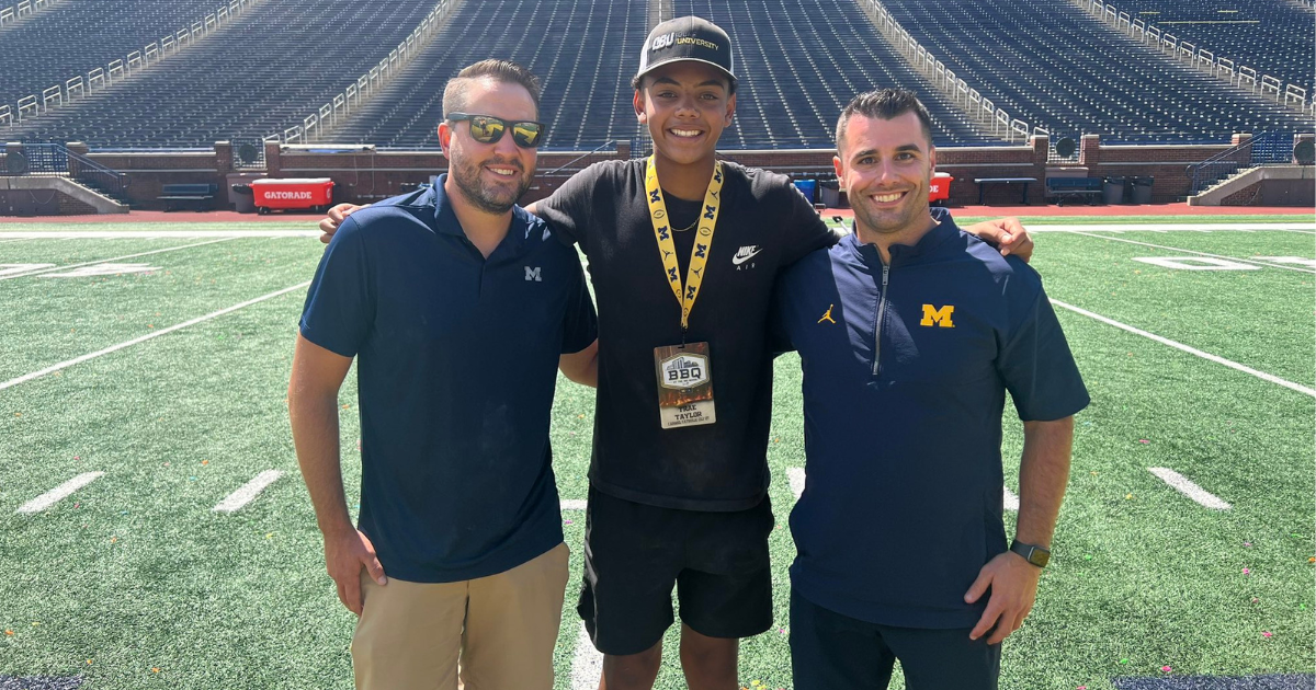 Michigan Recruiting: 2027 QB Trae Taylor on staff bond