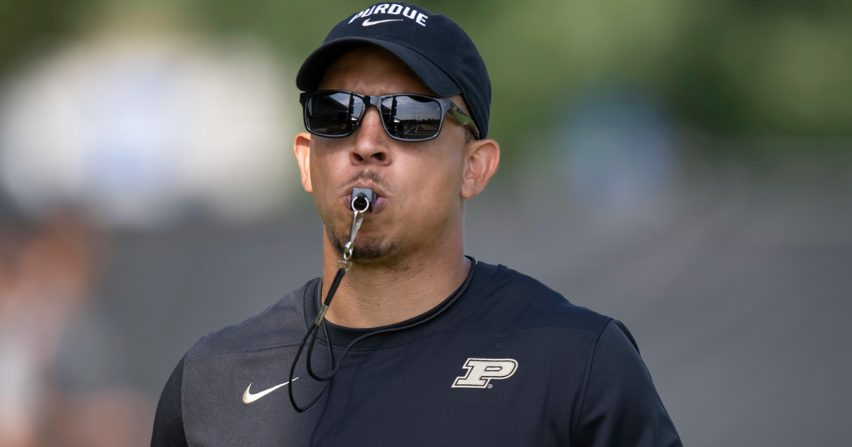 Purdue makes progress 'in the throes of camp,' but injury has struck - On3