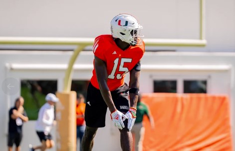 Miami WR Tyler Harrell plans to use speed for big plays this year