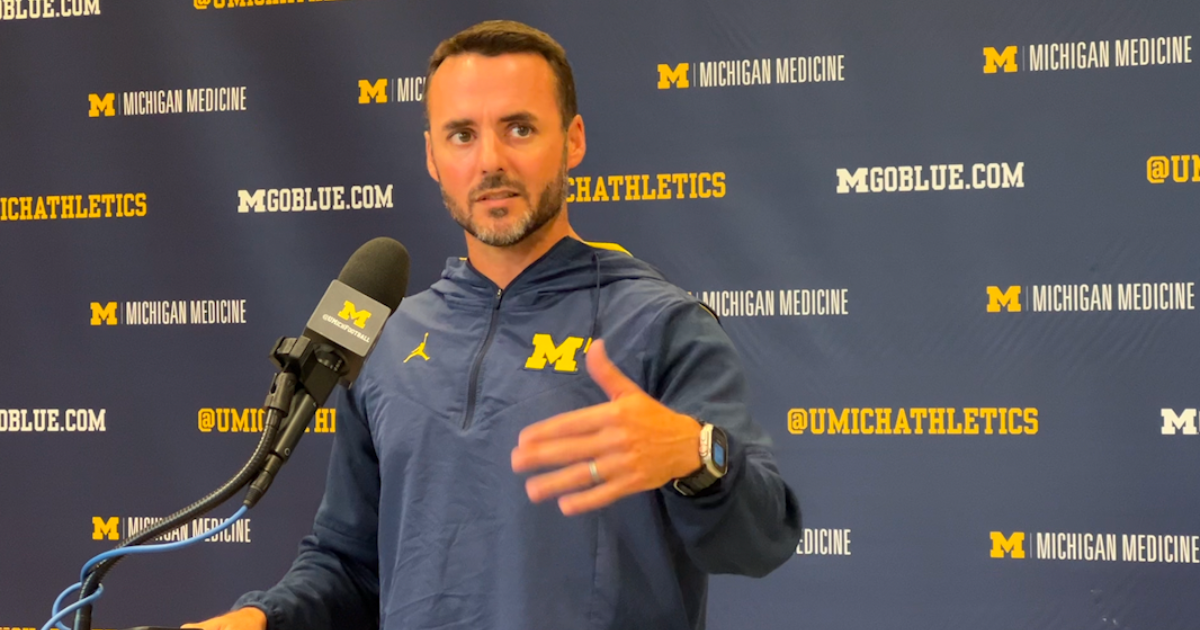 Wolverine TV: Michigan coordinators Sherrone Moore, Jesse Minter ...