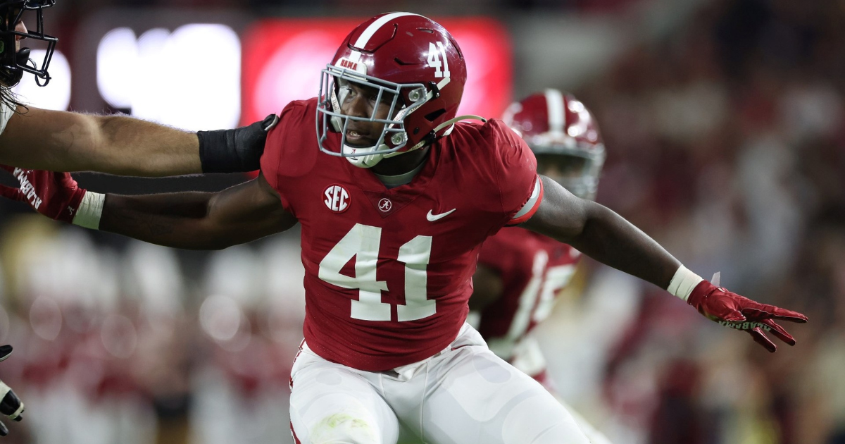 Alabama EDGE Chris Braswell declares for 2024 NFL Draft - On3