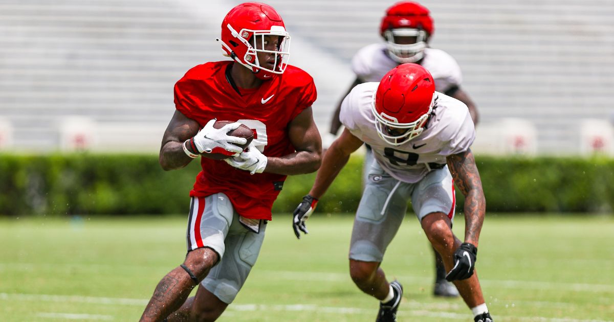 LOOK: Georgia suits up at Sanford Stadium for scrimmage No. 1