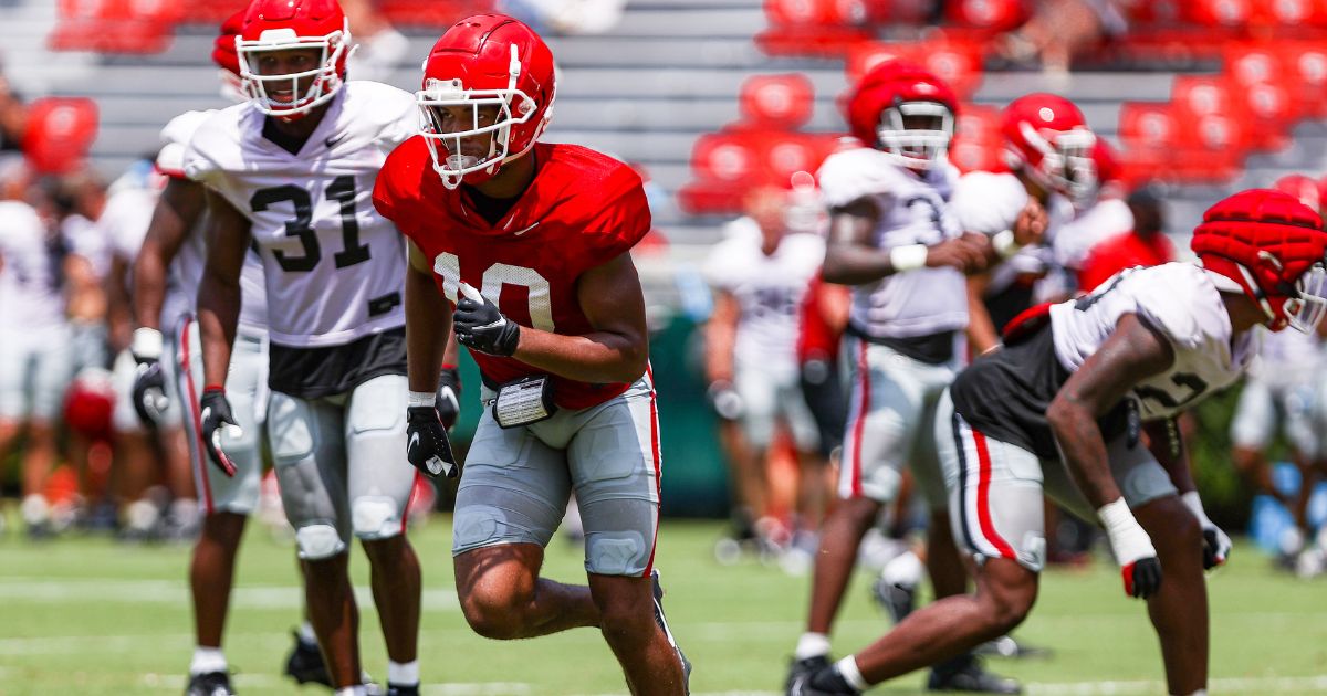 LOOK: Georgia suits up at Sanford Stadium for scrimmage No. 1