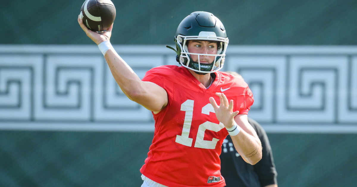 Houser impresses Tucker with selflessness during first camp scrimmage ...