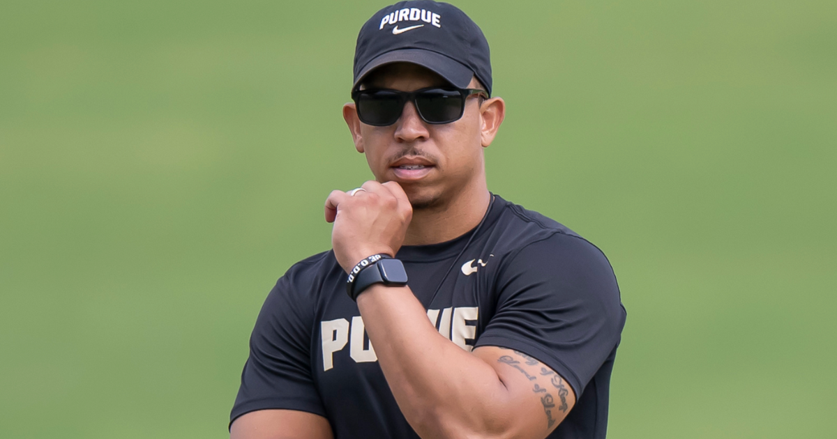 Ryan Walters pleased with buy-in, want-to, as Purdue training camp hits ...