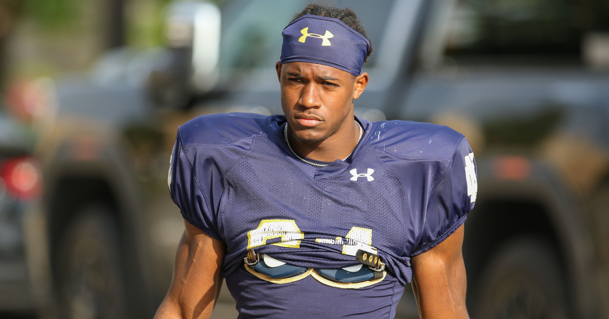 Why Jadarian Price can be RB2 for Notre Dame even after Achilles injury