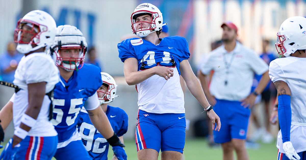 WATCH: Collin Rogers on adding kickoff duties for SMU - On3