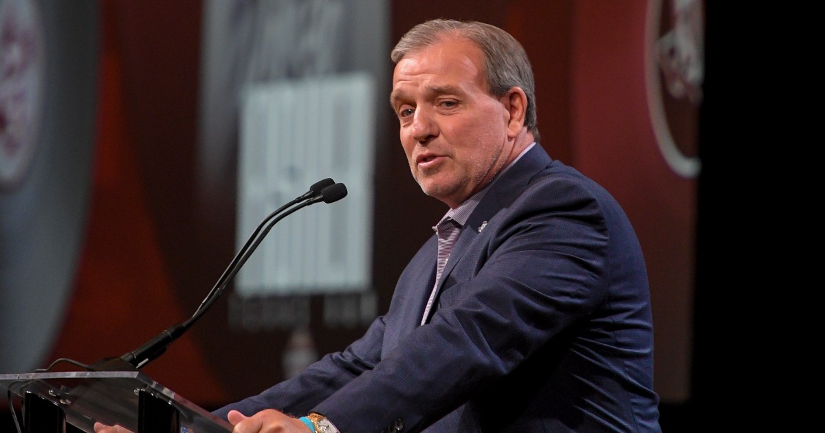 Jimbo Fisher reacts to positive update on Arkansas' John Morgan - On3