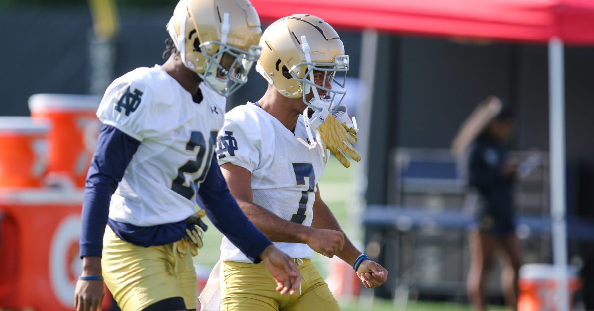 Why you shouldn't forget about Jaden Mickey in the Notre Dame CB room