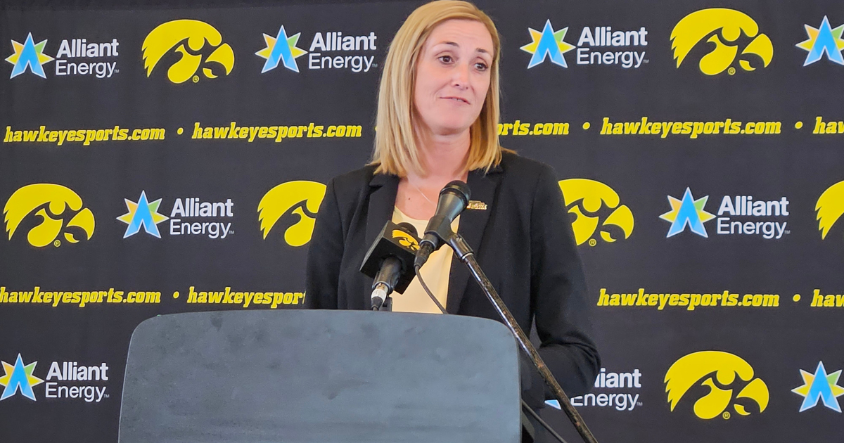 Interim Iowa AD meets the media