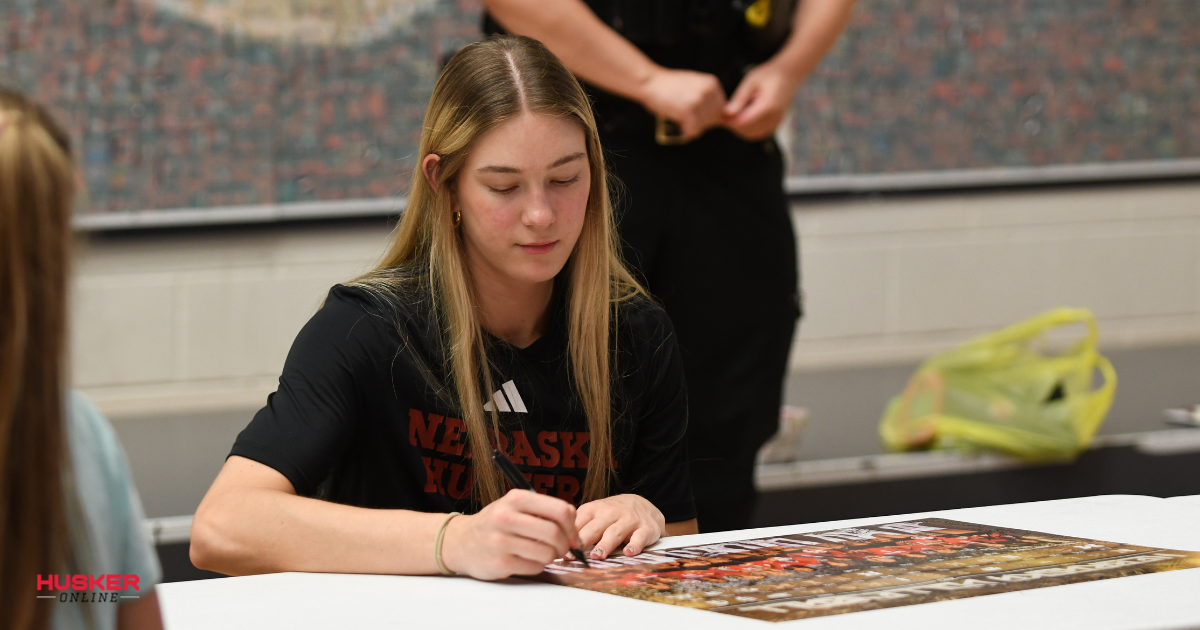 Nebraska Volleyball Fan Day 2023 Photo Gallery