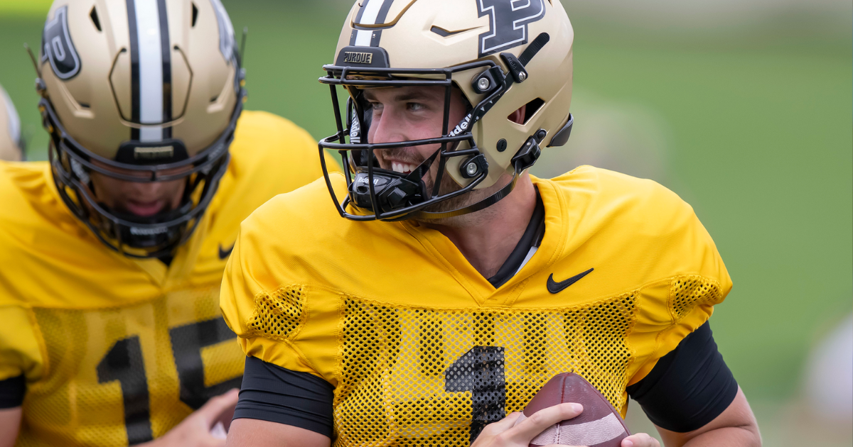 QB Hudson Card voted one of five Purdue 2023 football captains - On3