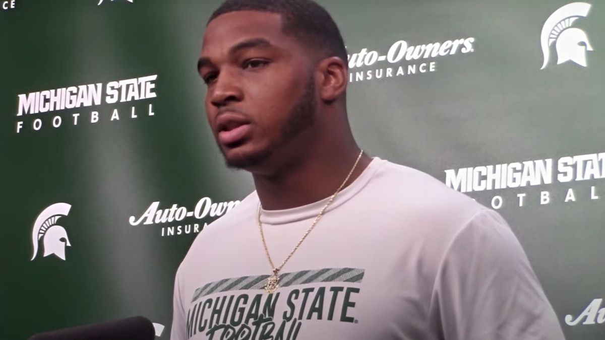 Michigan State's Jacoby Windmon contrite about tunnel incident Michigan State's Jacoby Windmon contrite about tunnel incident