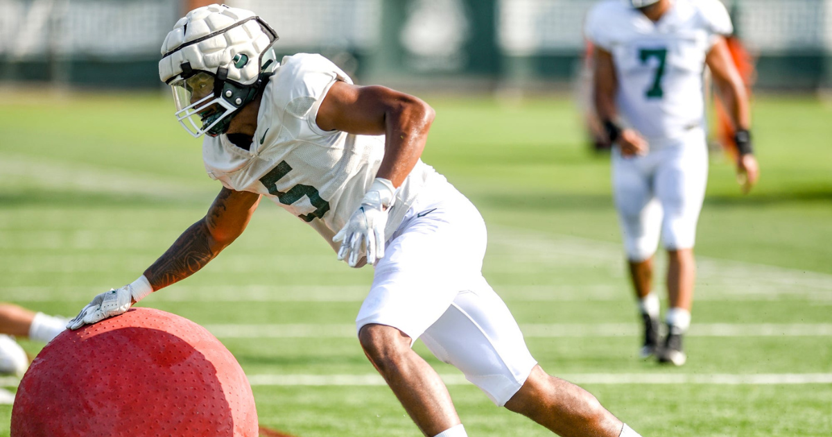 Michigan State linebacker Jordan Hall feels ready to contribute