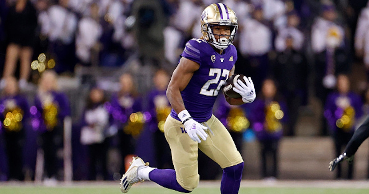Washington RB Cameron Davis out for season due to injury - On3