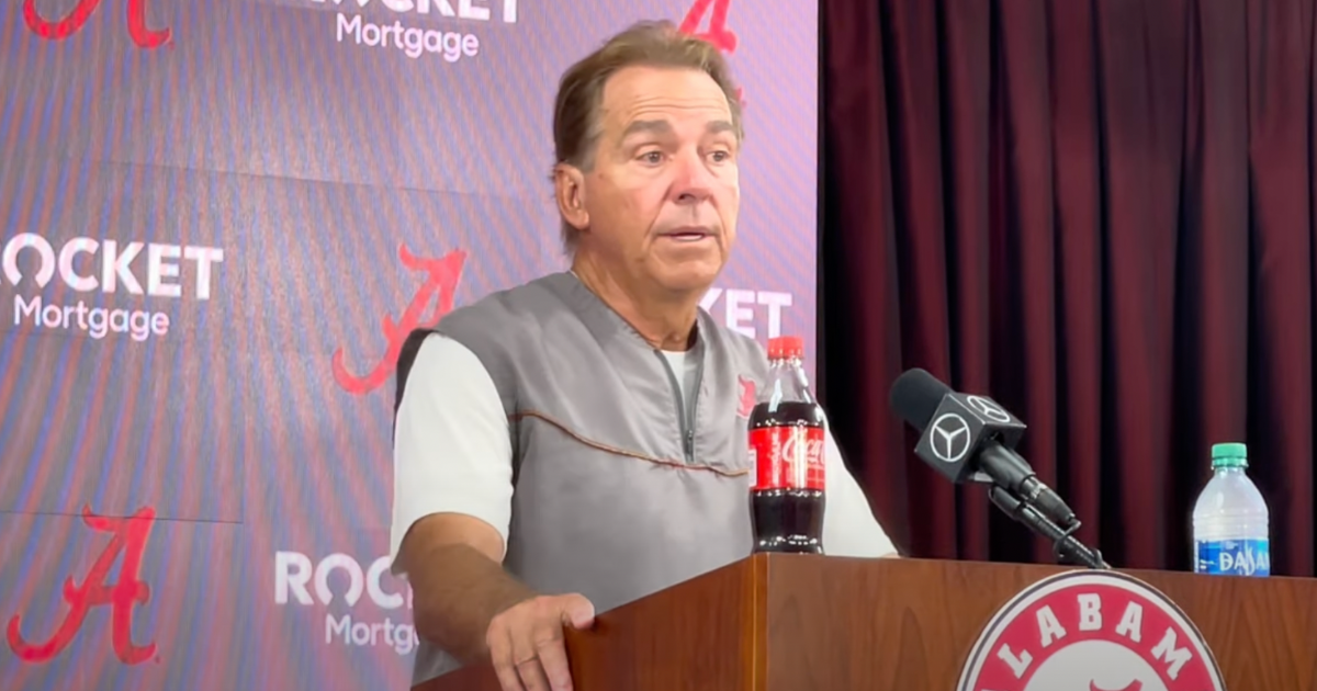Everything Nick Saban said after 17th Alabama preseason practice