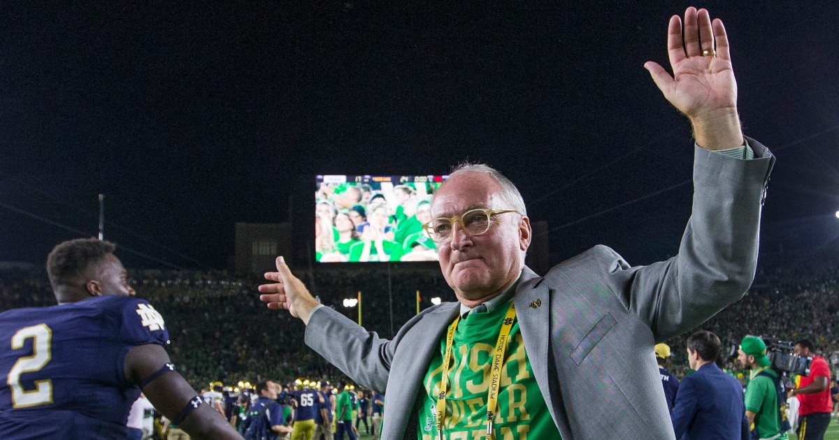 Notre Dame AD Jack Swarbrick remarks on Irish football independence