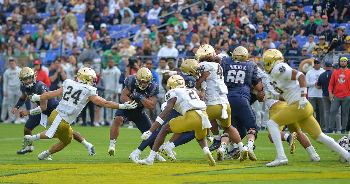 What Notre Dame veterans have learned about stopping the triple option