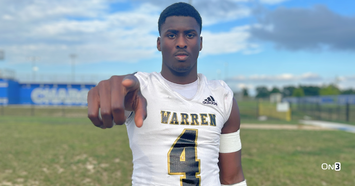 4-star EDGE Damien Shanklin sets Texas official visit - On3