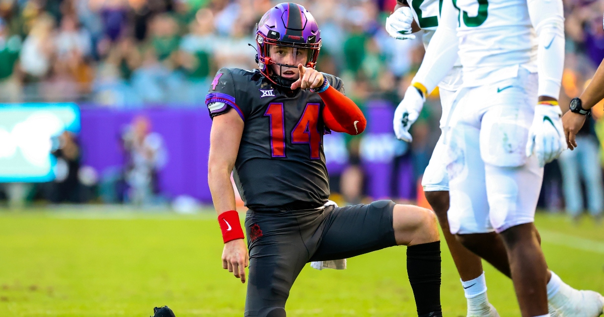 Chandler Morris says an 'angry' TCU team led to team success last year ...