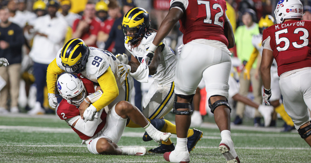 Michigan football defensive line 'doesn't lose, we reload'