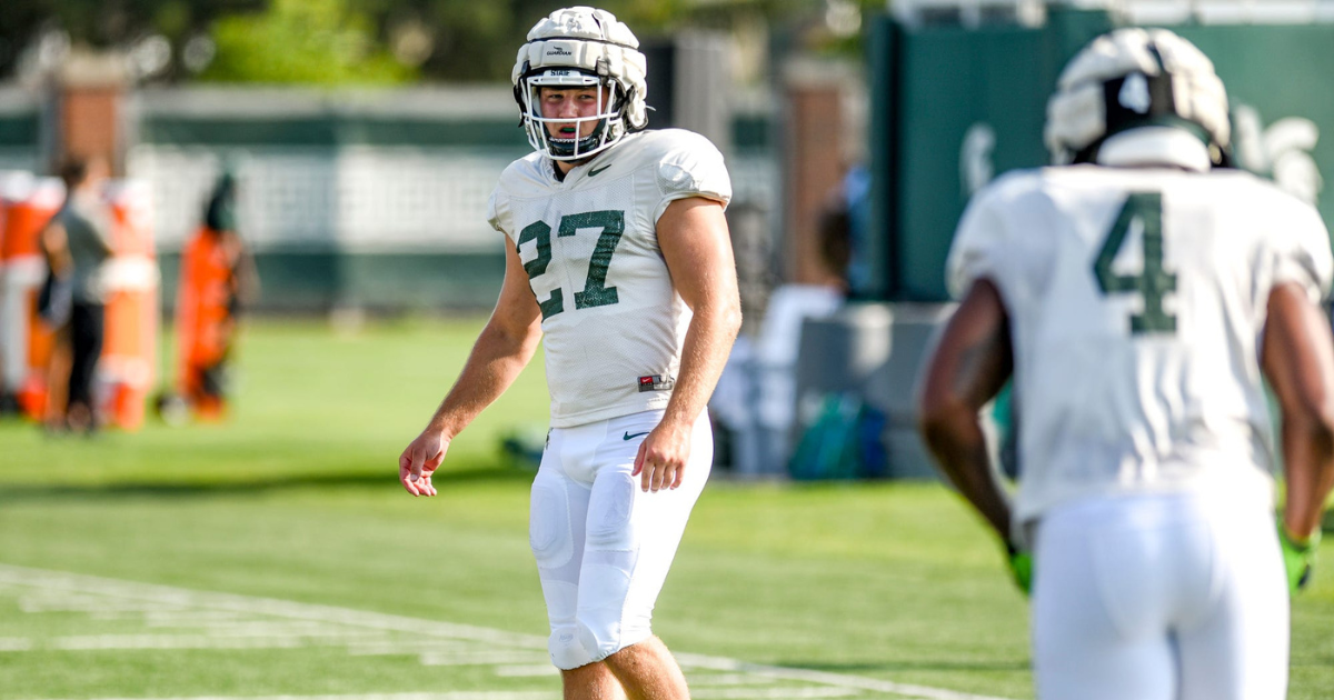 Michigan State LB Cal Haladay healthy, confident going into opener