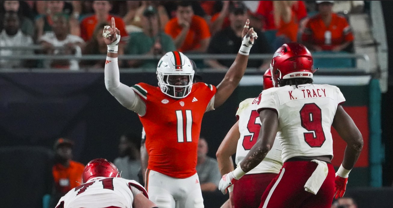 Miami LB Corey Flagg breaks things down heading to Temple game