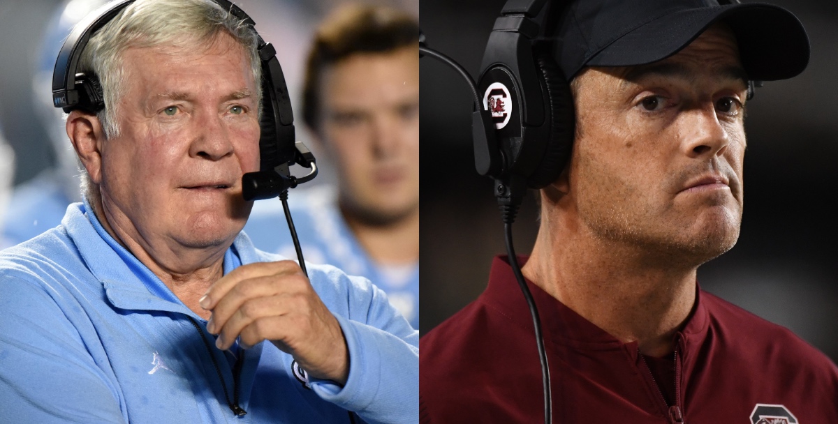 Mack Brown, Shane Beamer explain what North Carolina vs South Carolina ...