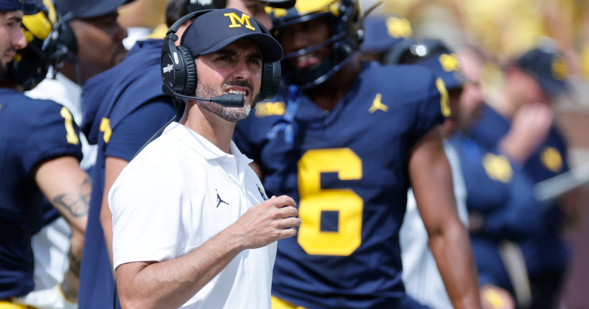 Jesse Minter explains unique feeling as interim head coach during Jim ...