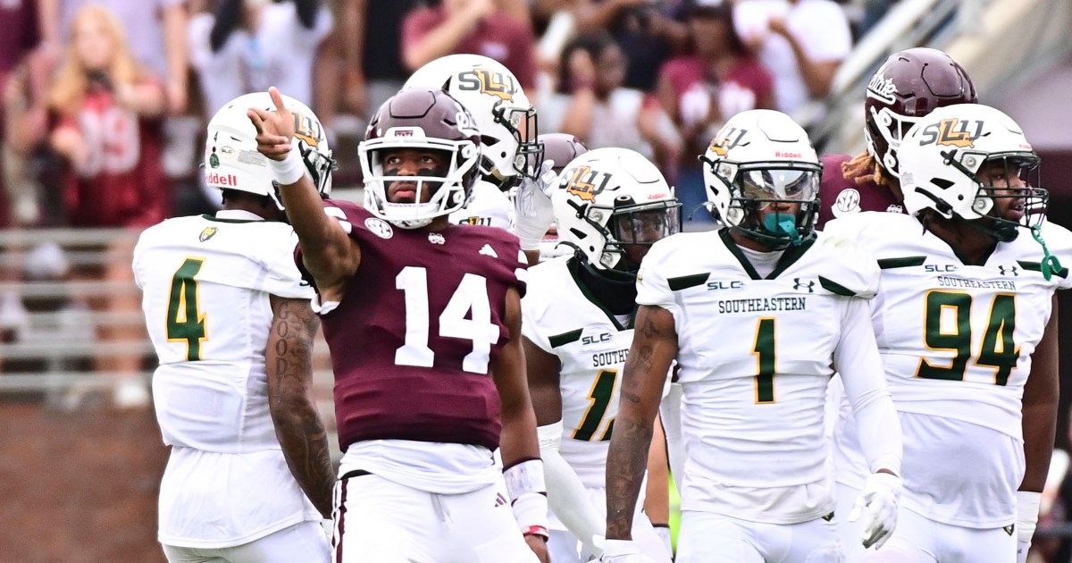 Mississippi State returns blocked punt for touchdown - On3