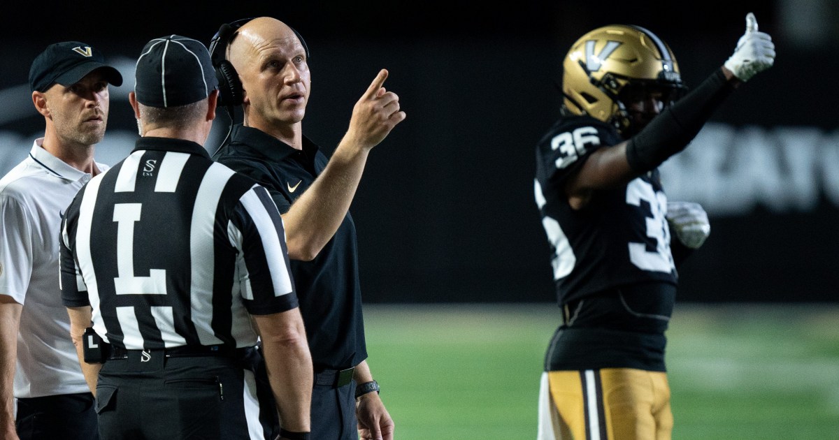 Vanderbilt head coach Clark Lea explains slow start, turnaround vs ...