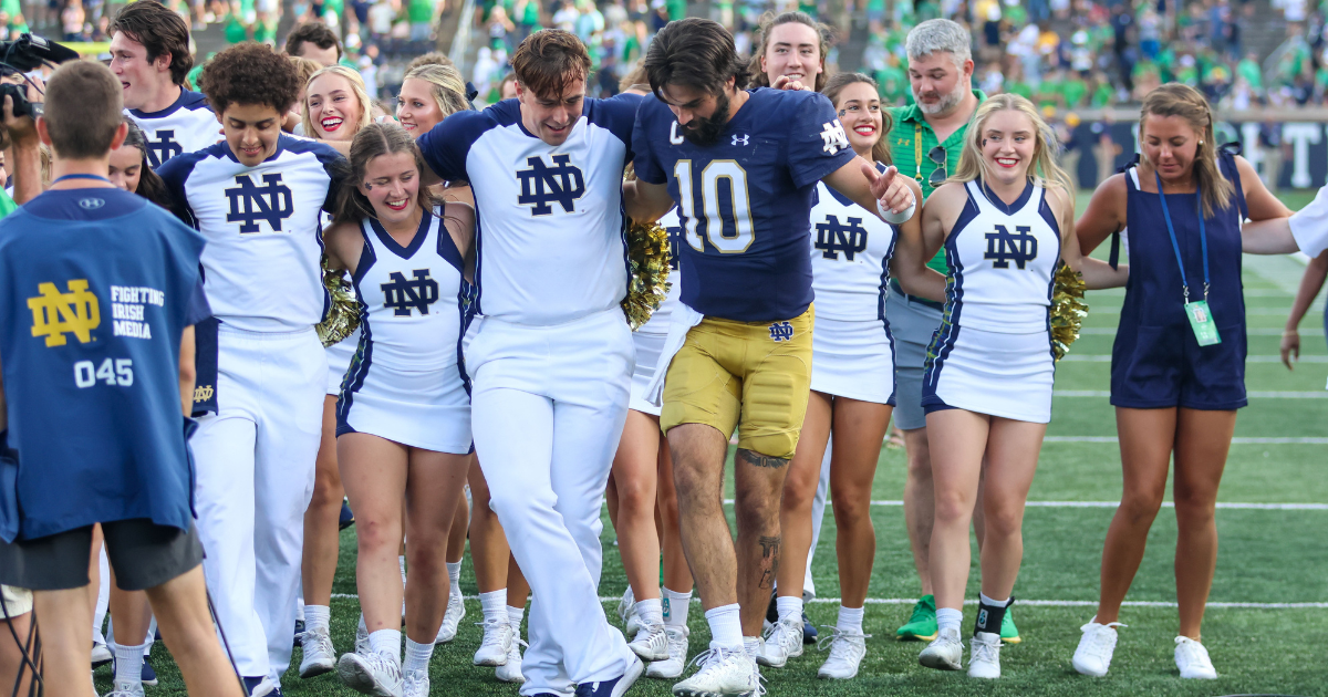 How Notre Dame QB Sam Hartman showed again he's the real deal