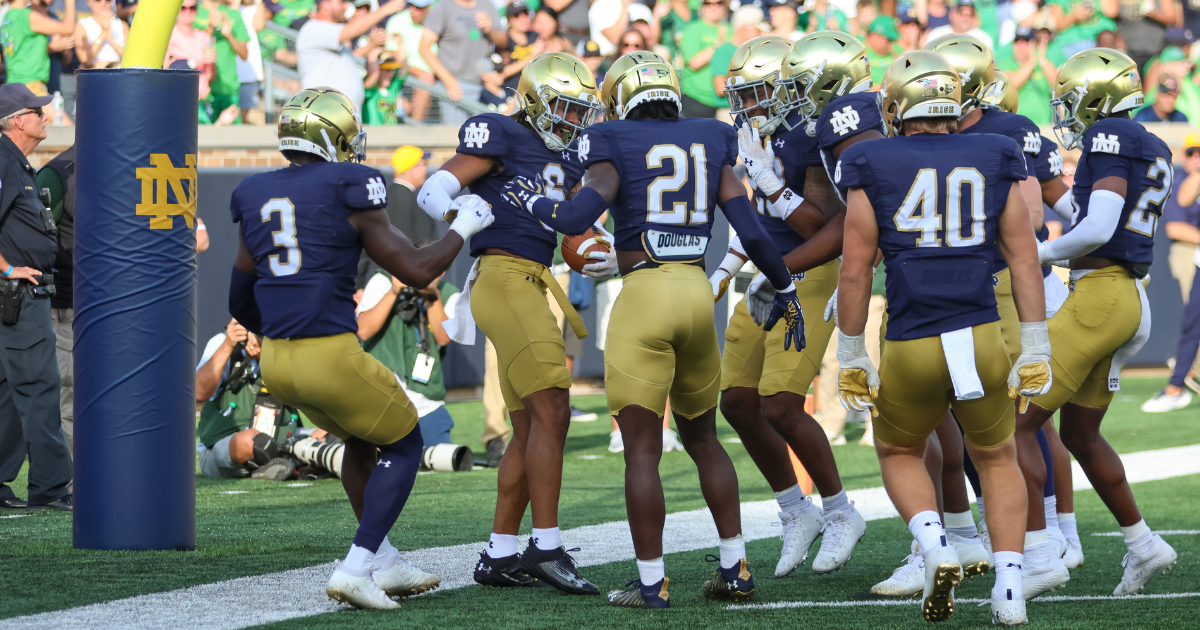 Notre Dame vs. Tennessee State snap counts, participation chart: Defense