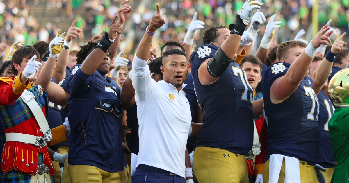 Live updates: Notre Dame coach Marcus Freeman Sept. 4 press conference