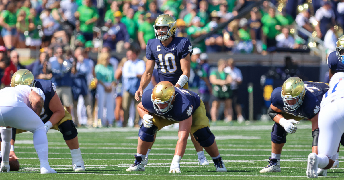 How valuable is Sam Hartman for the Notre Dame QB room beyond 2023?