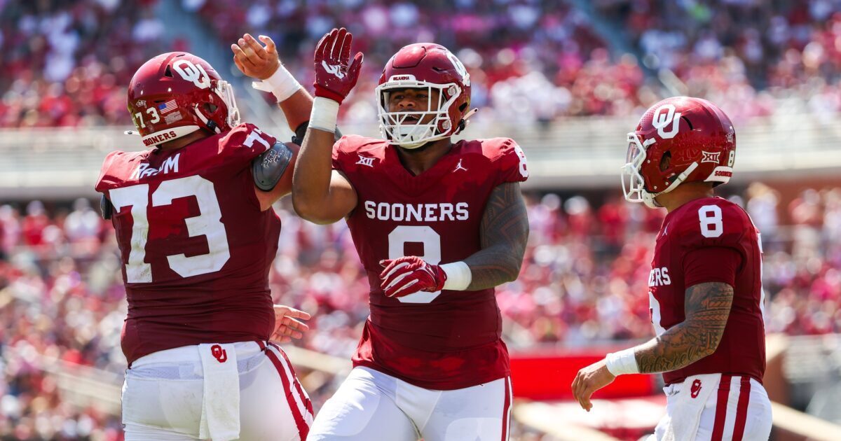 Gabriel, Laulu, Raym, Washington, Rouse named Week 2 OU captains