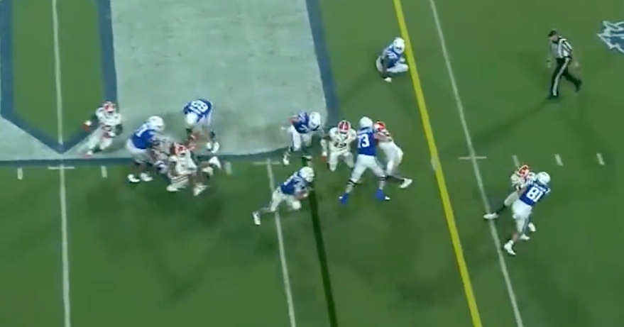 Riley Leonard escapes Clemson defense on 44-yard TD run - On3